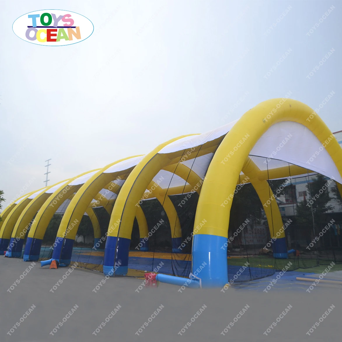 Outdoor Large Football Stadium Tent - Inflatable Bunker Tent