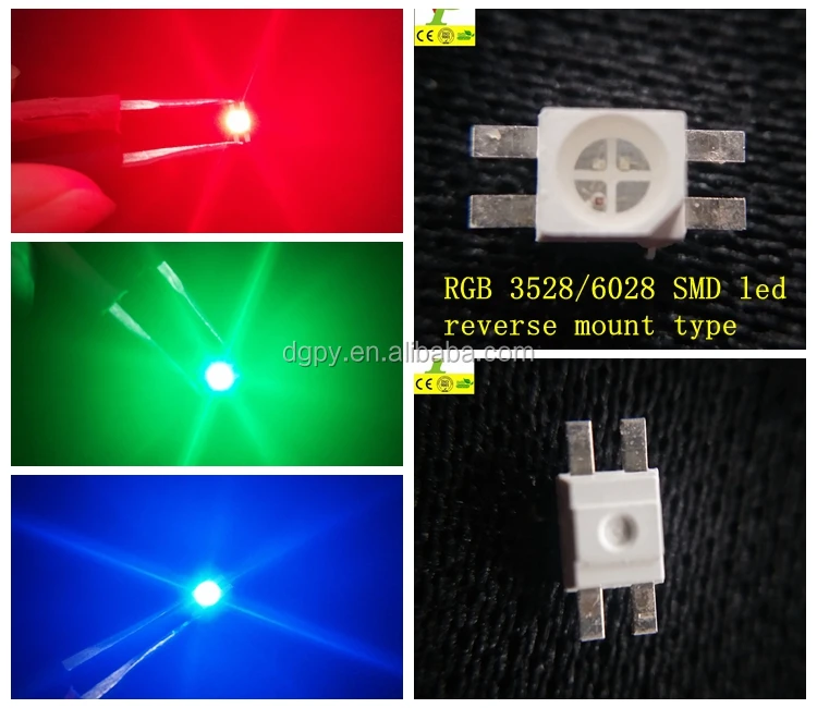Factory 5mm Round 4 Legs Led Rgb Diode ultra High Bright Common Anode ...