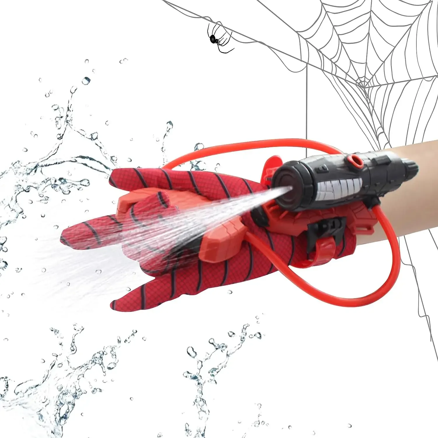 Direct Selling Spider Man Wrist Launcher Press Repeater Water Gun ...