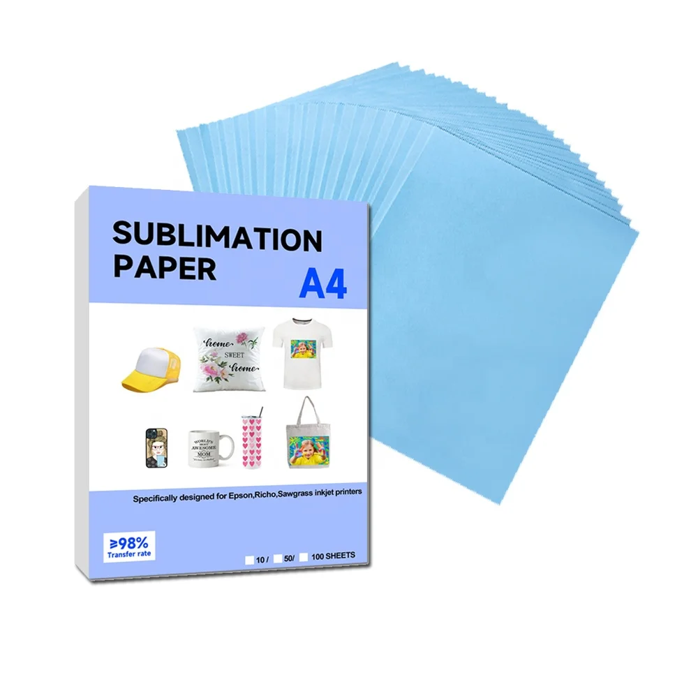 Wholesale Sublimation A4 Size Heat Transfer Paper Printing Paper For ...