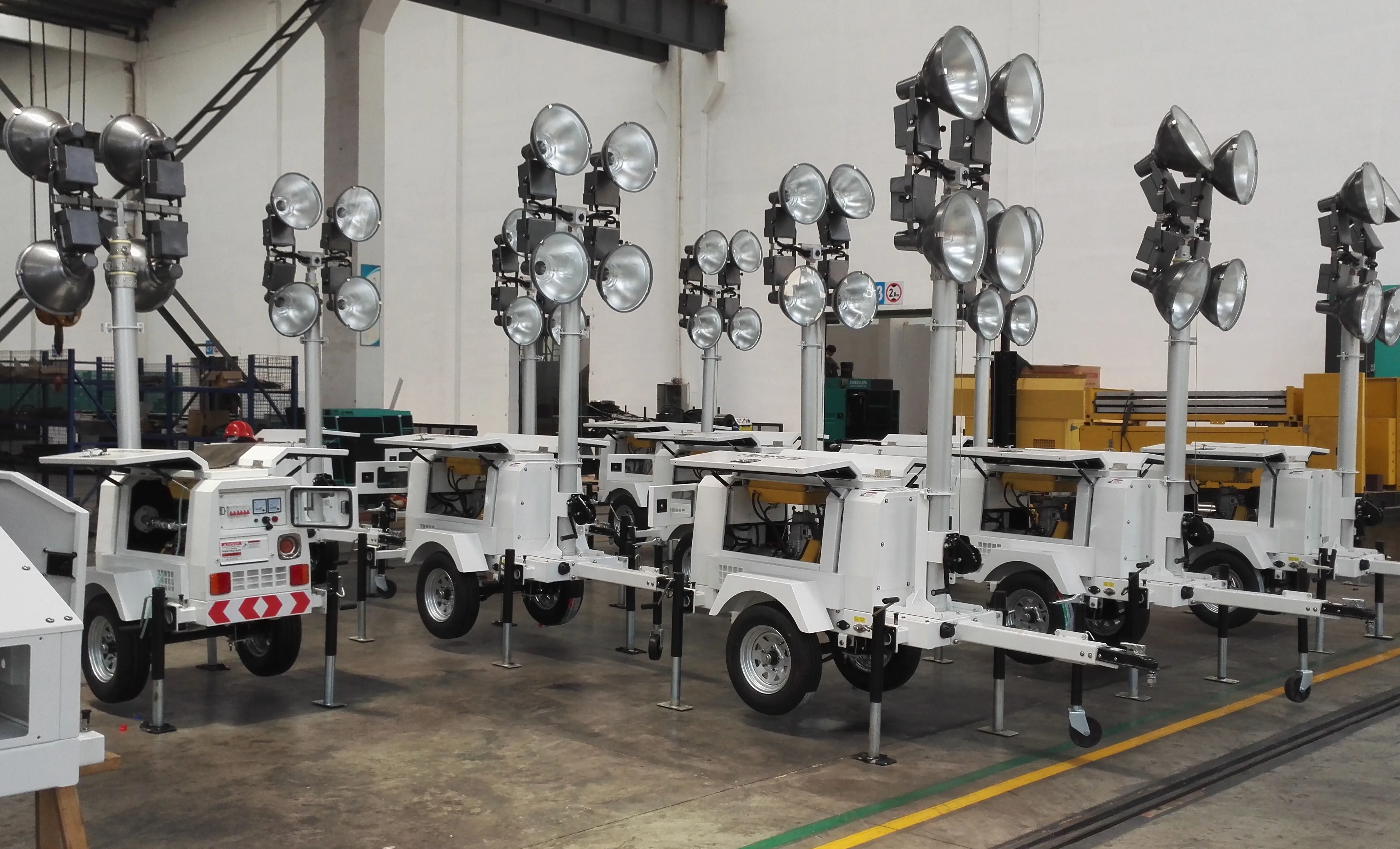 Torre de Iluminación con Generador Diésel de Venta Caliente, Potencia ...