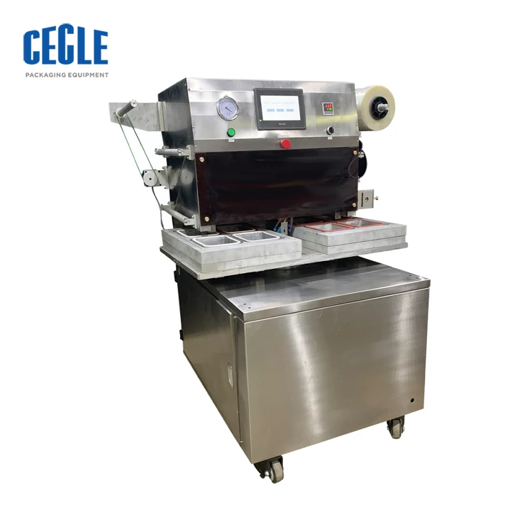 Rotary Vaccum MAP Tray Sealer - High Productivity Packaging