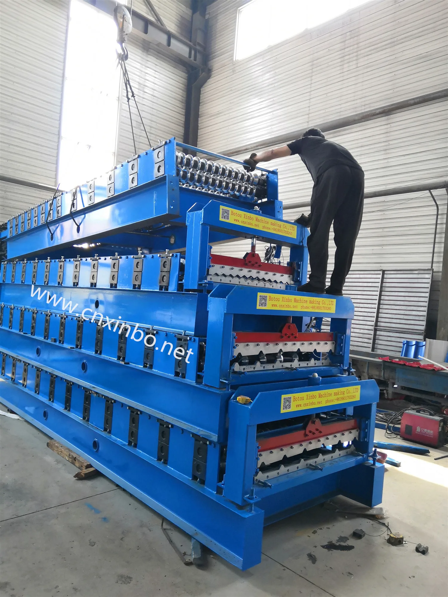 Galvanized Steel Plate Forming Cutting Machine - Buy Factory Price ...