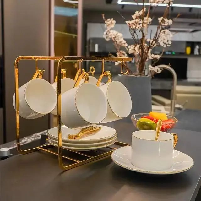 8oz Cup Full Tea Set Elegant And Luxury At Factory Price For ...