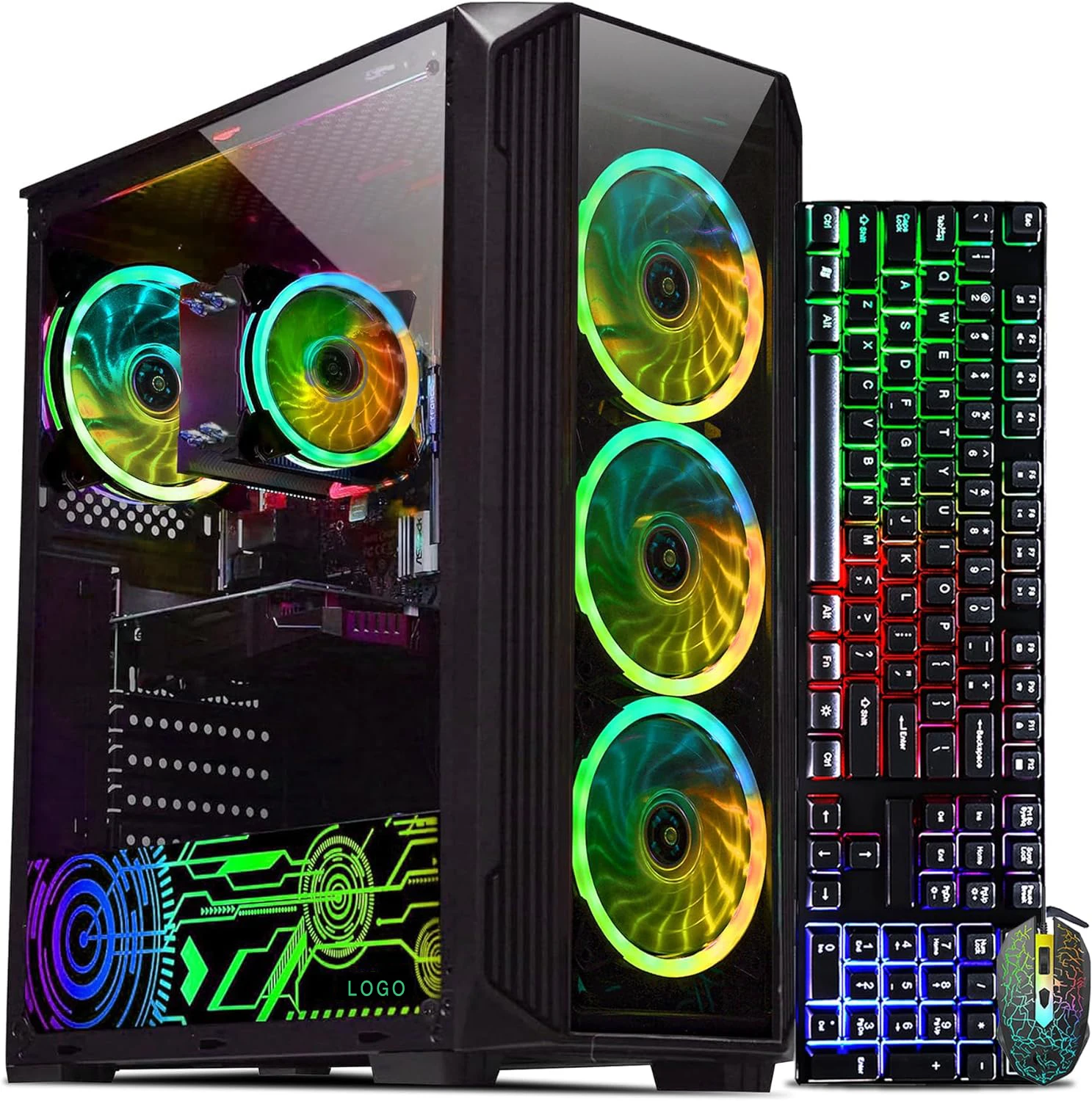 Professional Home Gaming Computer Console - RGB Gaming PC