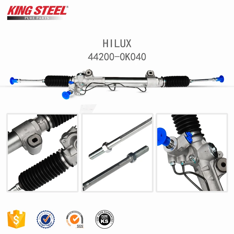 King Steel Car Hydraulic Manual Power Steering Gear , Steering Rack For ...