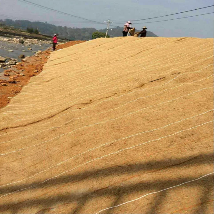 NUTE Ecological Soil Blanket Coconut Coir Fiber Nets for Slope ...