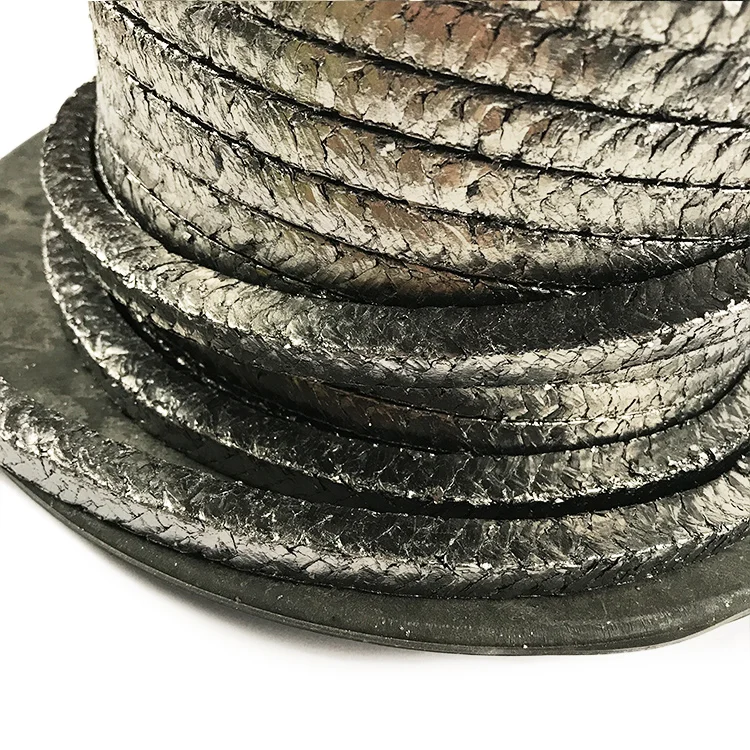 High Temperature Ss304 Reinforced Graphite Gland Packing - Buy Water ...