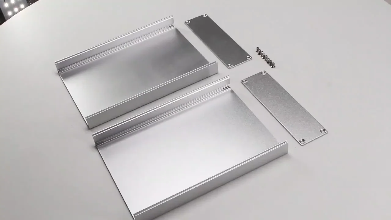 Split Aluminum Case Amplifier Box For Circuit Board Customized ...