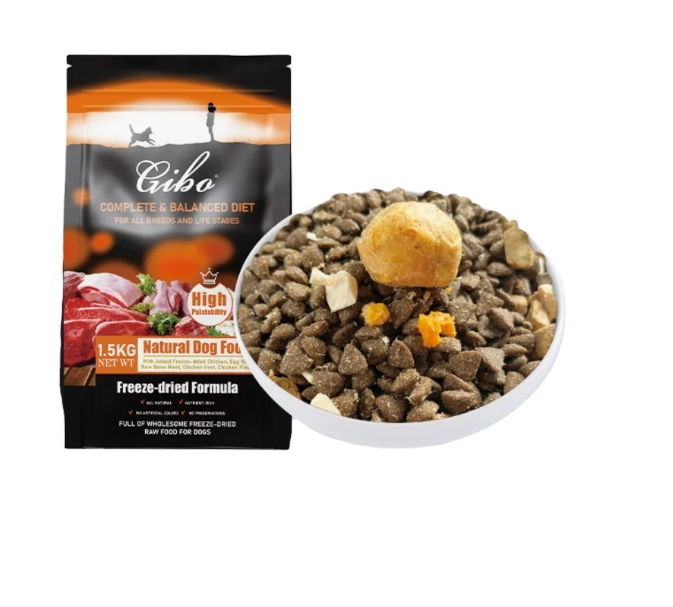 GIBO Brand Series Factory Supply Adult Dog Food Delicious Dry Cat Food ...
