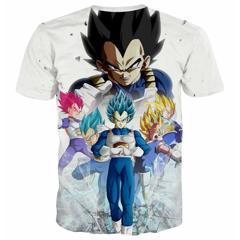 Custom Pattern Logo Cartoon Character Anime T-shirt T Shirt Goku Dbz T ...