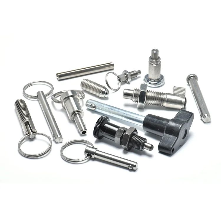 Custom Stainless Steel Drop Lock Pin Spring Plunger Pin Kinds Indexing ...