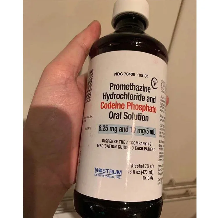 High Quality Cough Bottle Labels Hi-tech Tris Qualitest Actavis Cough ...