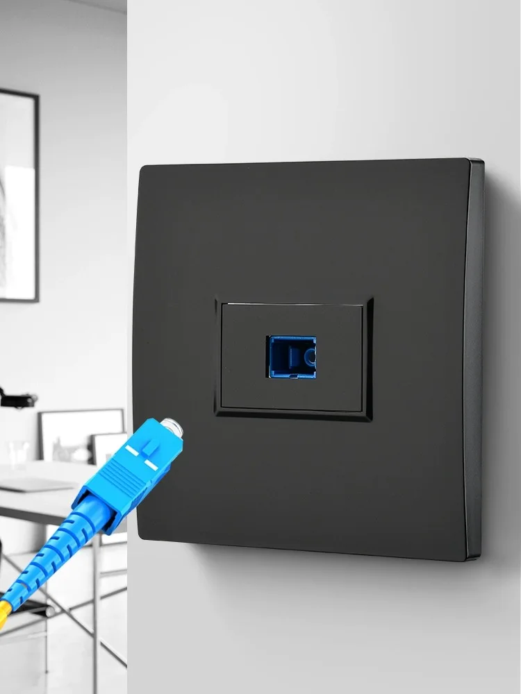 86 Type Concealed One Two Three Positions Single And Double Port Fiber ...