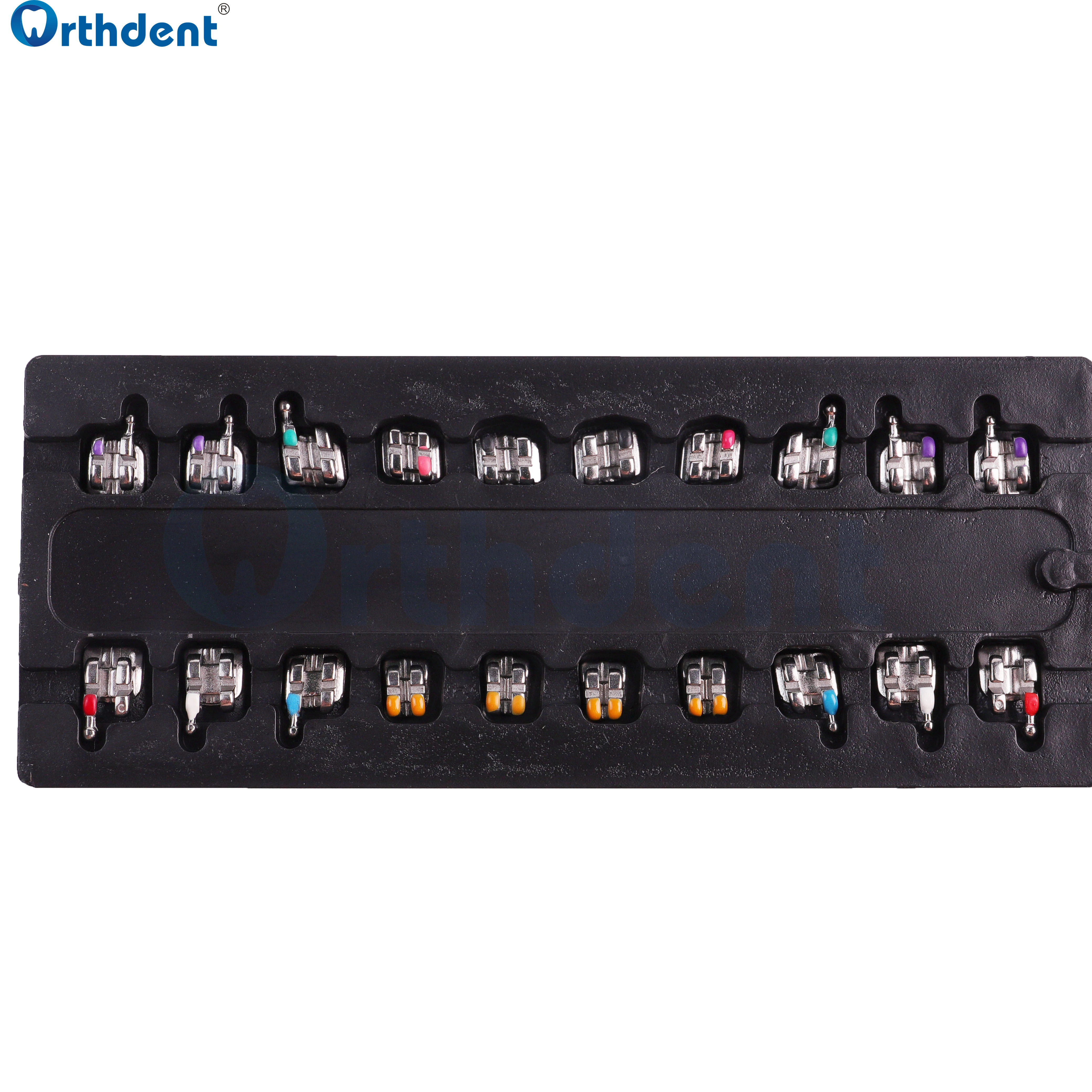 Orthdent 20pcs/box OC Brackets - Dental Orthodontic Metal Braces