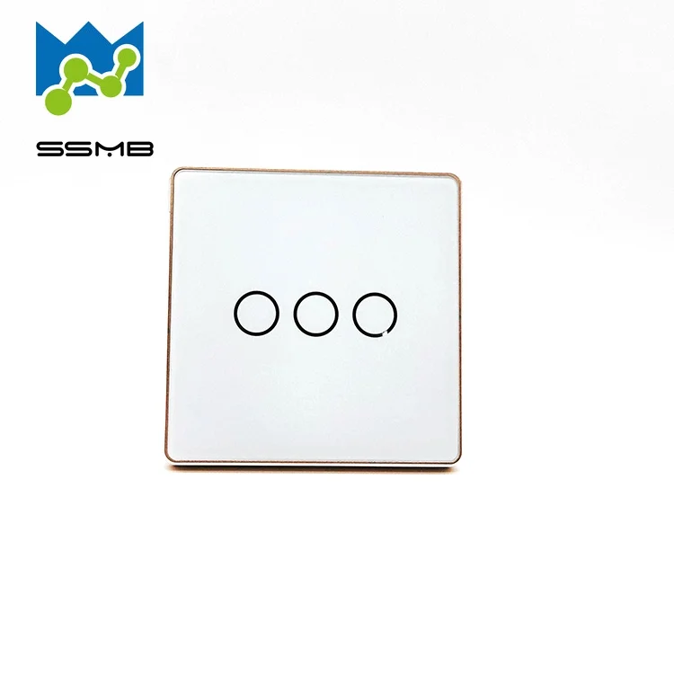 Hot Sell Smart Glass Touch Panel Wifi 1g 2g 3g Light Wall Switch - Buy ...