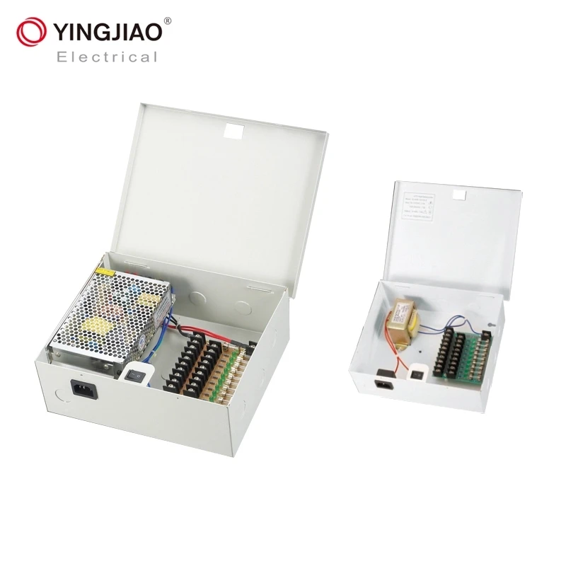 Cctv Access Control Smps 12v Dc Power Distribution Box 12v 4a 5a 6a 8a ...