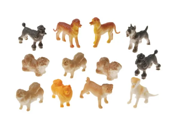 Dog Figures Custom Made Hot Sales Kids Promotional Gift Plastic Mini ...