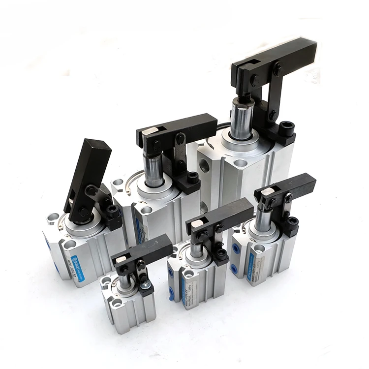 CALC 공기 수직 토글 클램프 노크 공압 홀드 다운 트위스트 레버 실린더 JGL-25 JGL-32 JGL-40 JGL-63 ...