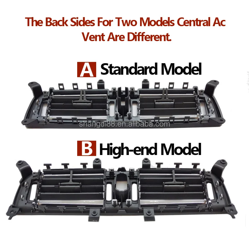 BMW 7 Series AC Vent Grille Outlet Panel Covers - Fresh Air