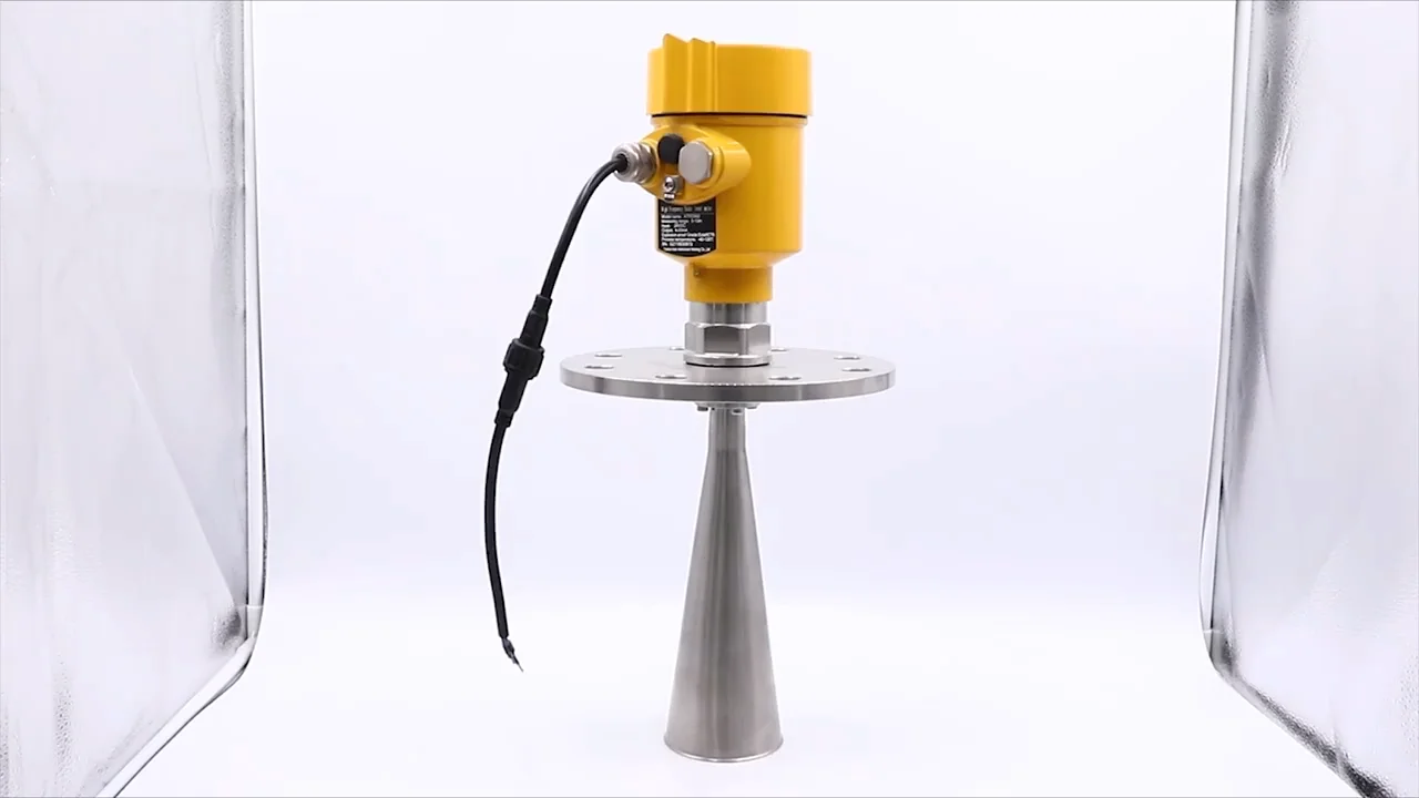 Ultrasonic Level Transmitter Silos And Oil Tank Level Sensor Radar ...
