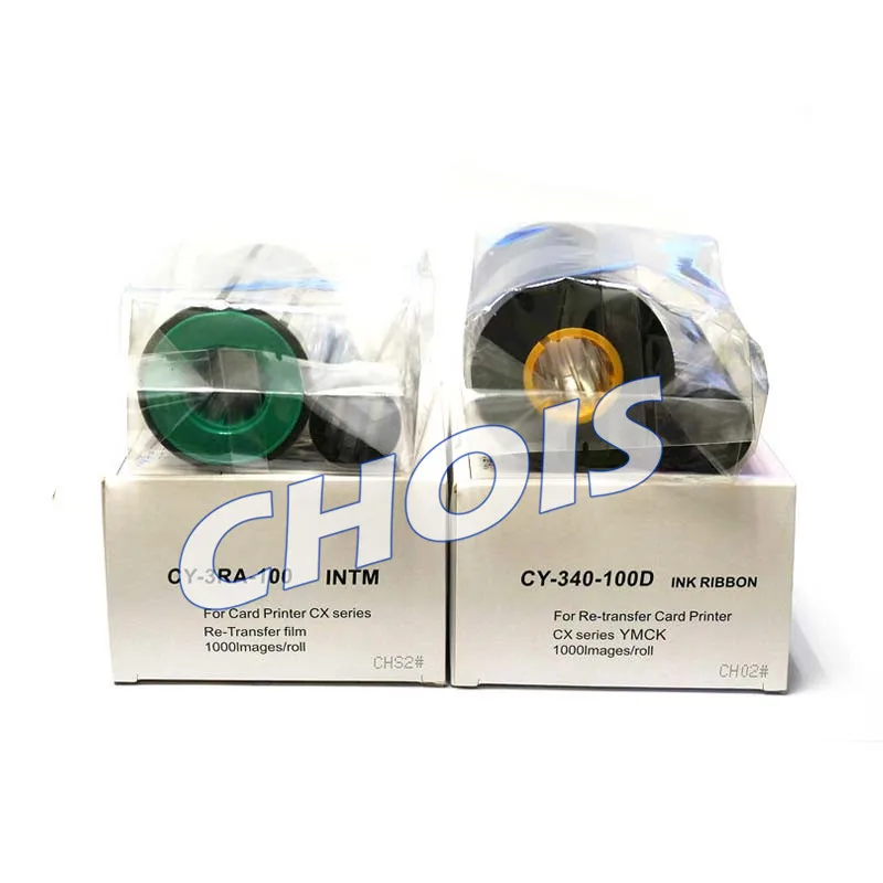 Original YMCK Ribbon for JVC CX7000/CX320/CX330 Printers