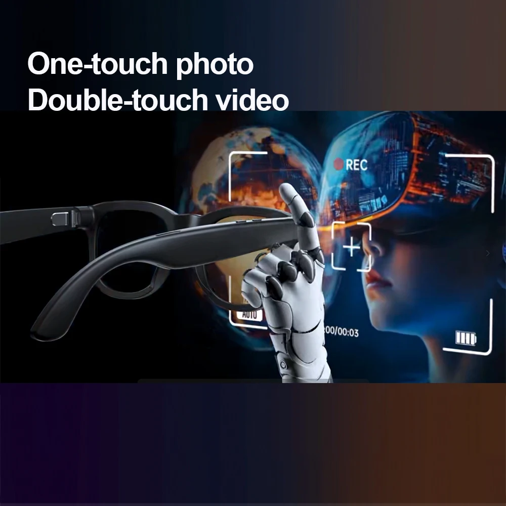 Innovative AI Smart Glasses with Camera for WI-FI Eyewear Smart Product ...