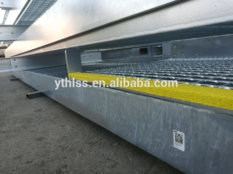 HDG Steel Grating - Durable Serrated Floor Grating