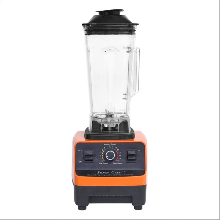 2021 Perak Crest Blender 2l 3000 W Besar Kuat Smoothie Komersial Besar ...