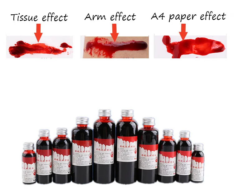 Vampire Fake Blood Pill Capsules False Bloody - Buy Halloween Blood ...