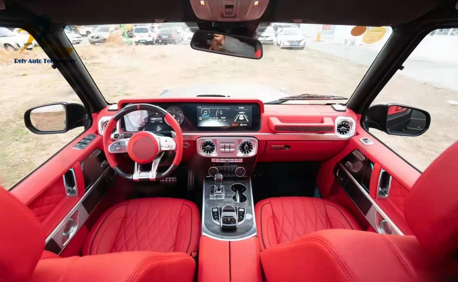 Car Interior Upgrade Kit for G-Class W463: Luxury ABS Leather ...