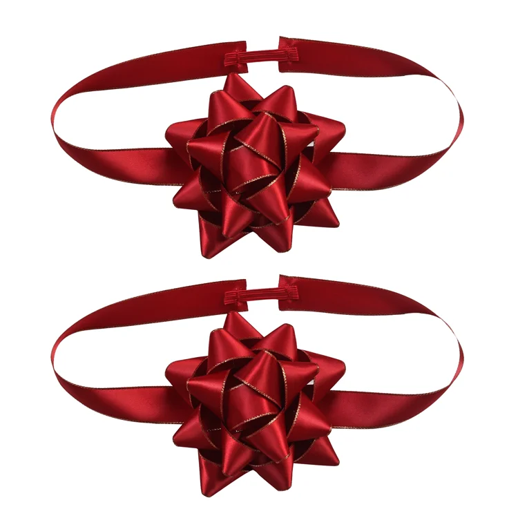 Wholesale Ready-Made Ribbon Bows - Custom Elastic Bow for Gift ...