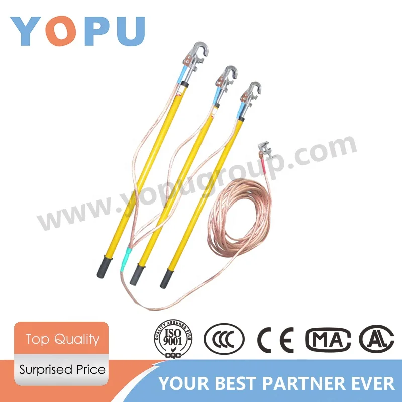 11kv 33kv 6~110kv Portable Telescopic Frp Fiberglass Static Temporary ...
