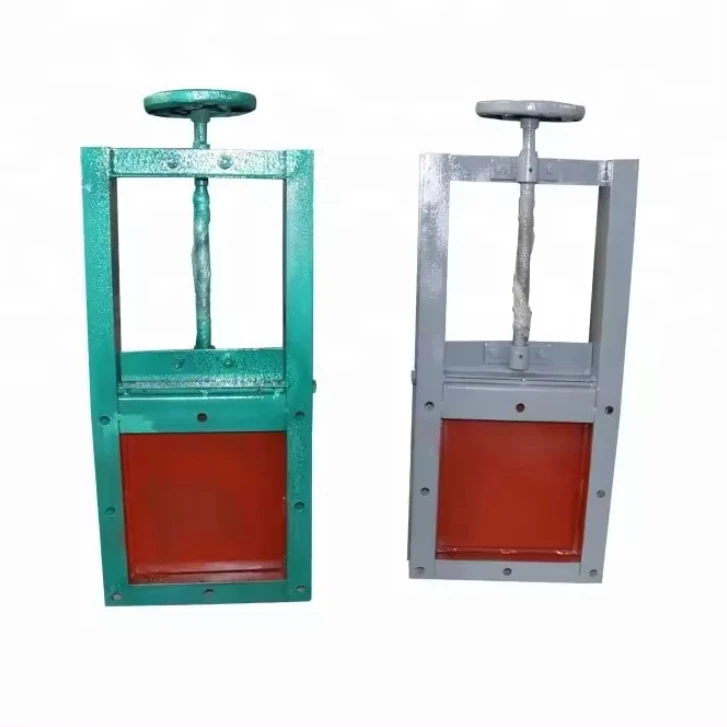 Sluice Gate Valve Fluid Wall Type Penstock Valve Silo Sliding Knife ...