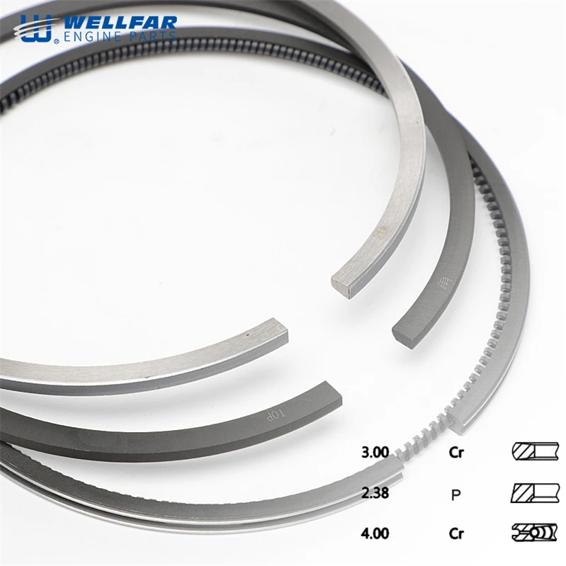 Wellfar Premium Kit De Pistón Para Cummins Isb Motor 4025072,3972880 ...