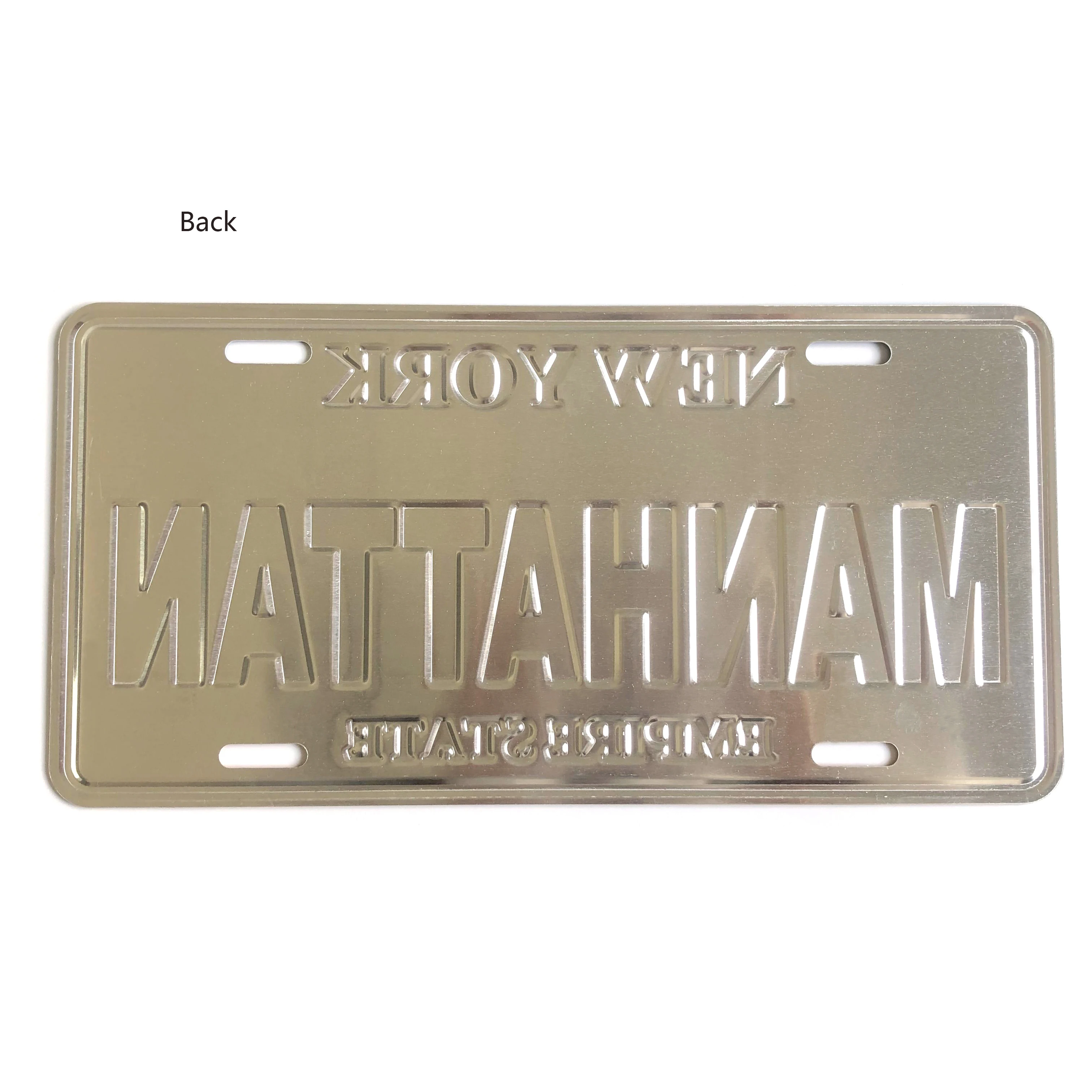 China Custom Printing And Embossing Metal Aluminum Vintage Retro Car ...