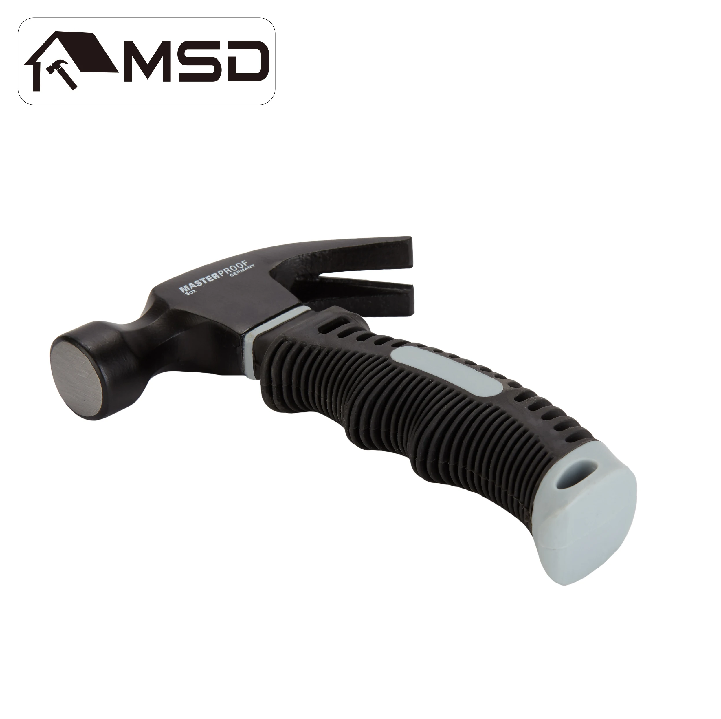 8oz Mini Short Thick Steel Claw Hammer Multi-Functional Safety Hammer ...