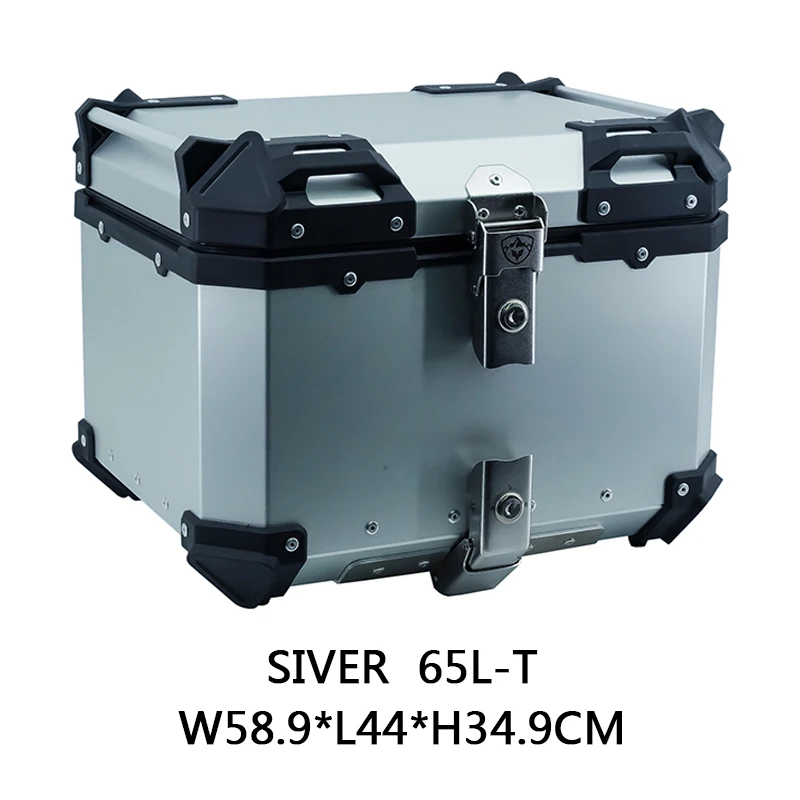 Duhan 65l Motorcycle Tail Boxes Aluminum Rear Tail Luggage Box For ...