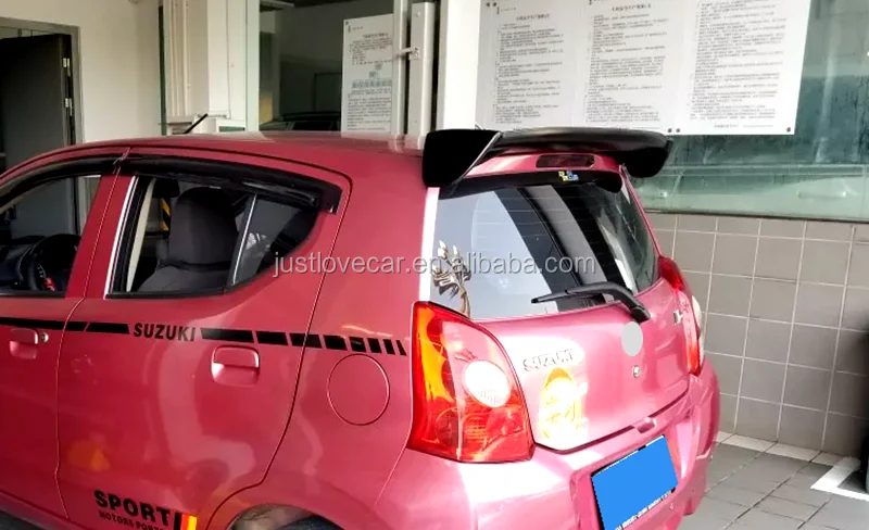 For Suzuki Alto Abs Car Roof Rear Trunk Spoiler Wing 2011-2017 - Buy ...