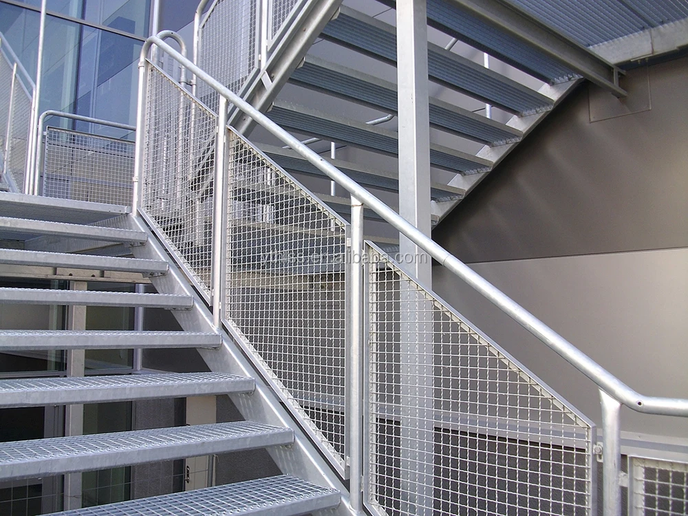 China Galvanized Steel Stair Treads For Offshore Projects - Buy Stair ...