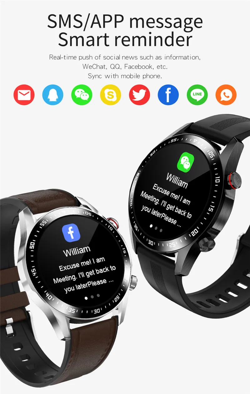 Ainoomax L182 Smartwatch Smart Watch Reloj Inteligente L13 E12 Montre ...