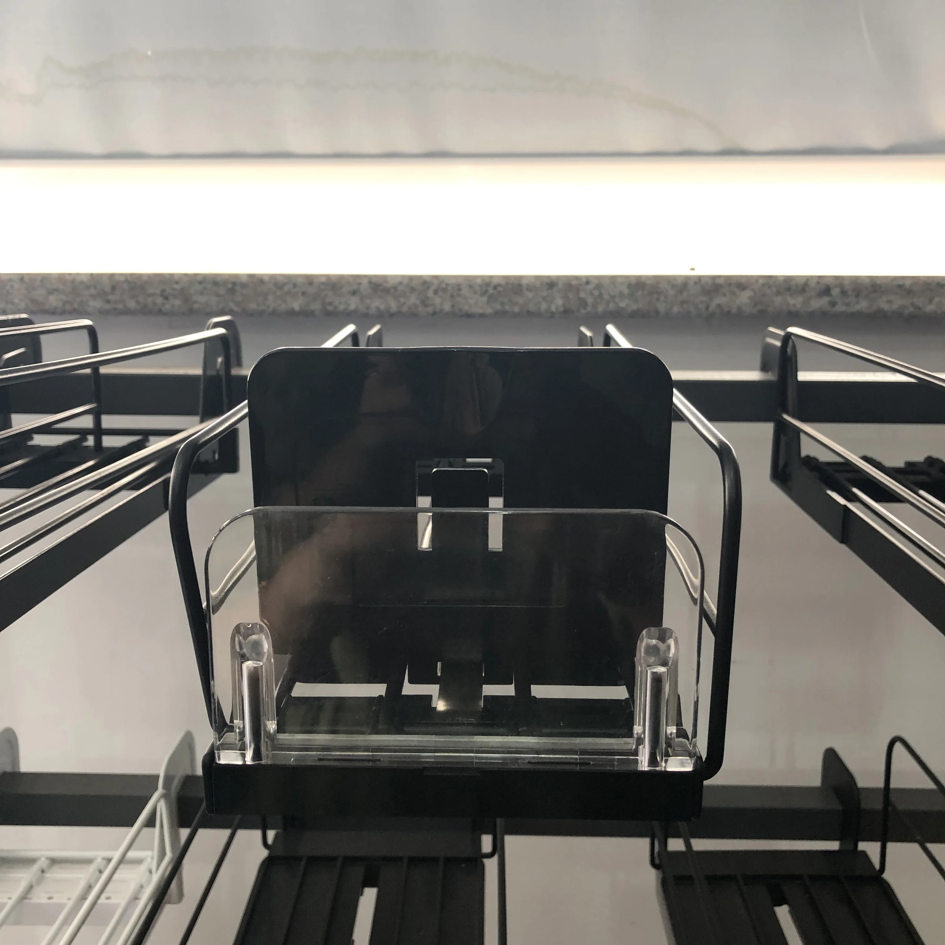 Retail Single Lane Automatic Hanging Metal Shelf Pusher System for ...