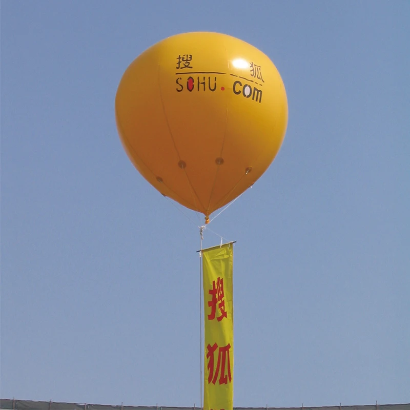 Popular Round Advertising Inflatable Helium Balloon With Custom Logo ...