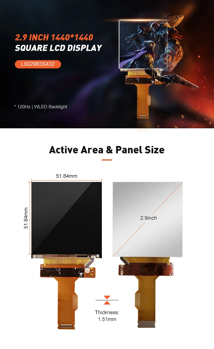 Original Sharp 2.9 Inch Lcd Screen Oled Screen For Vr Ls029b3sx02 - Buy ...