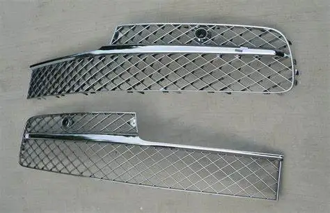宾利飞驰2013-2016原始设备制造商4W0807647E的汽车黑色格栅，银色格栅| Alibaba.com
