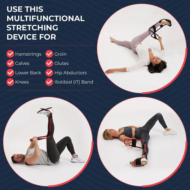 Wellshow Hamstring Stretcher Device Hamstring Calf Stretcher Reduces ...