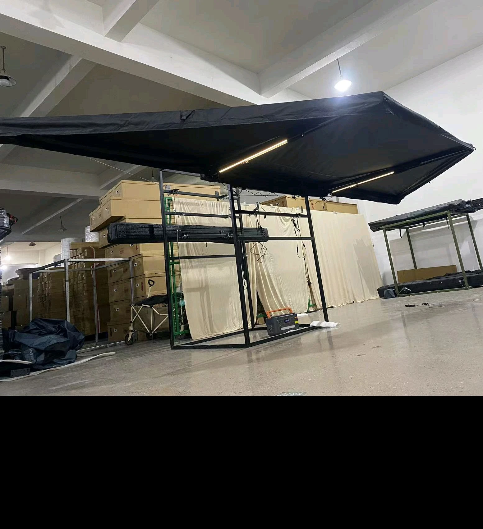 180 Awning Outdoor Camping Retractable Car Roof Side Awning ...