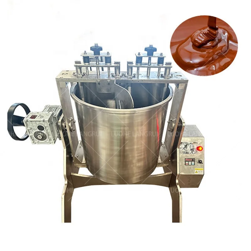 Commercial Cocoa Bean Chocolate Tempering Machine Chocolate Making ...