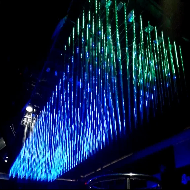 DMX 3D Tube - RGB Kinetic Ceiling Lights for Clubs & Bars