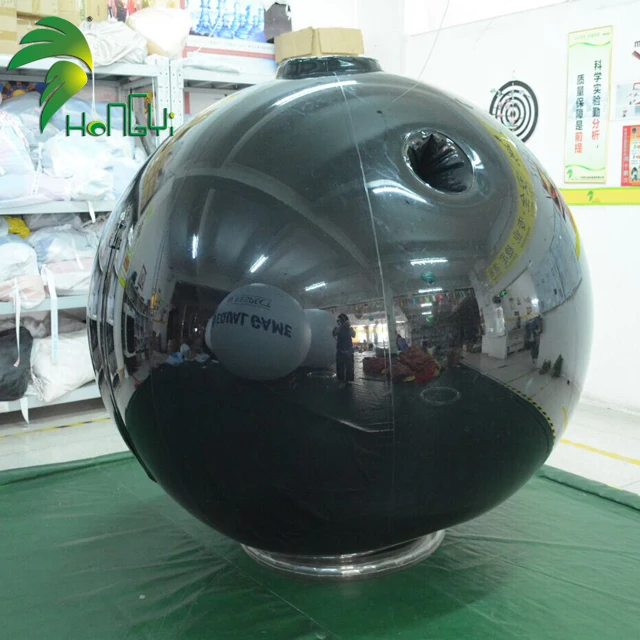 Glossy Tpu Material Black Inflatable Blueberry Suit,Hongyi Inflatable ...